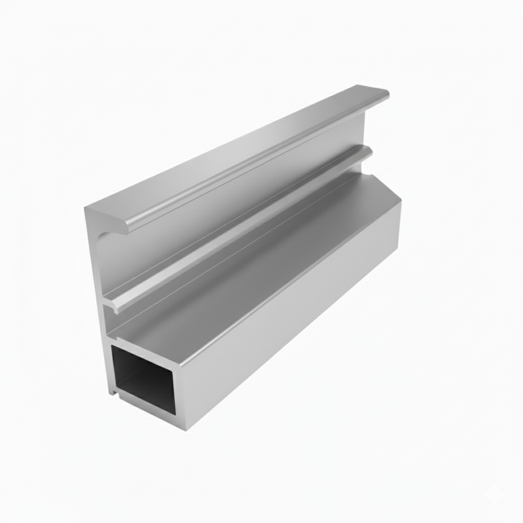 Aluminum Slim Profile With Handle (Silver) - MRC ENTERPRISES